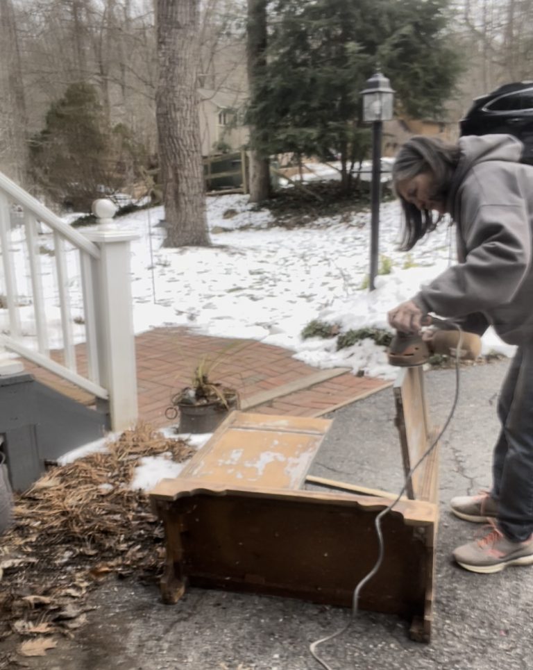 How to Revamp a Hutch - Saved from Salvage
