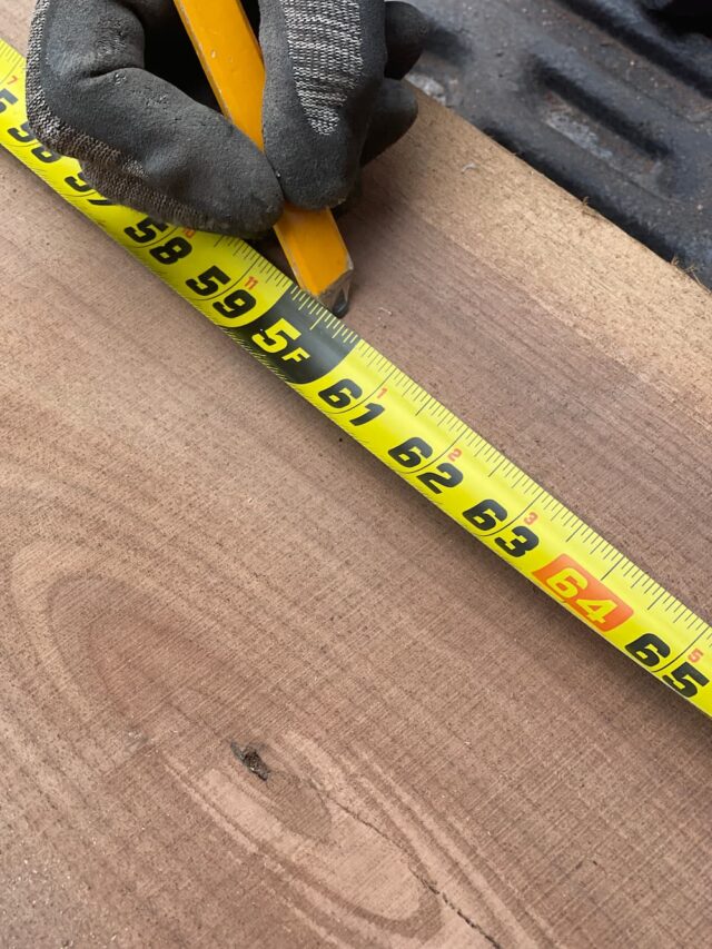 HOW TO MAKE A LIVE EDGE WOOD TABLE FROM SLABS - Saved from Salvage