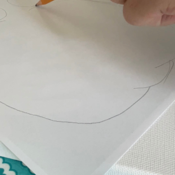 IDEAS FOR DRAWING AND PAINTING AN EASY FALL PUMPKIN - Saved from Salvage